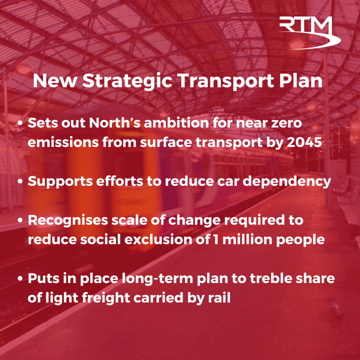 Transport for the North unveils £118 billion plan | Rail News